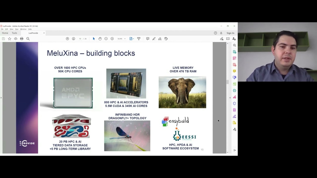 MeluXina - a new generation supercomputer - YouTube