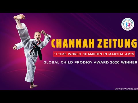 Meet 12 year old World Champion Channah Zeitung| Taekwondo Ninja| GCP ...