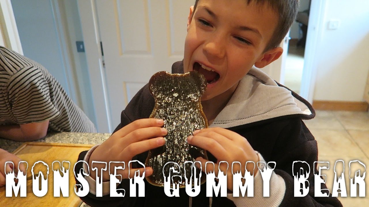 Monster Gummy Bear - YouTube