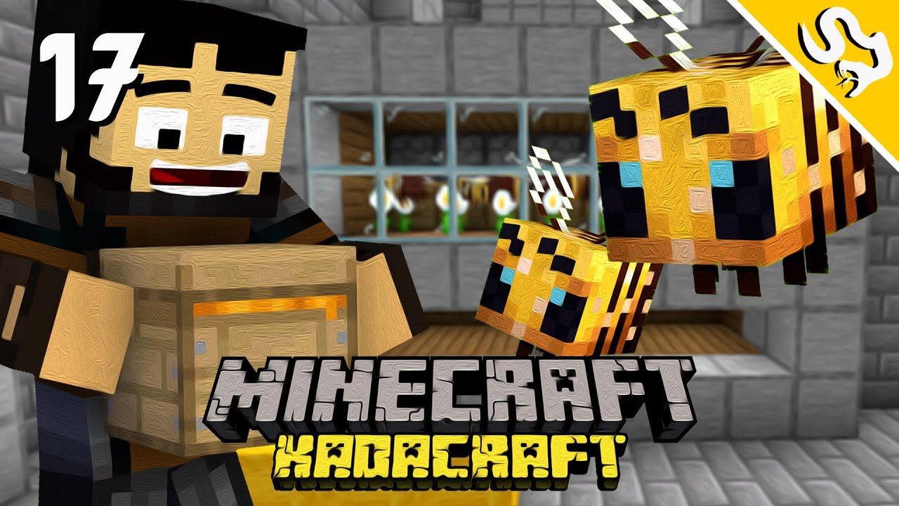 KadaCraft : Episode 17 - Easy BeeBuYog Farm - YouTube