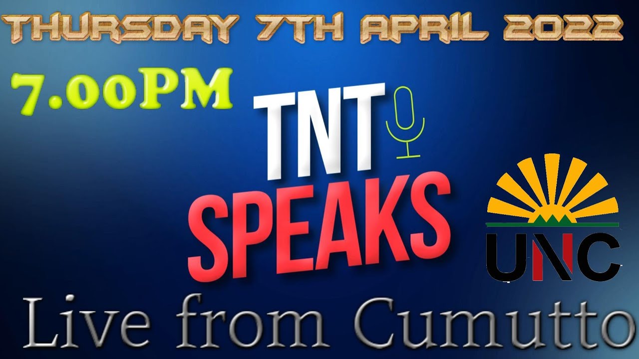 UNC TT Speaks from Cumuto Manzanilla. April 7th 2022. - YouTube