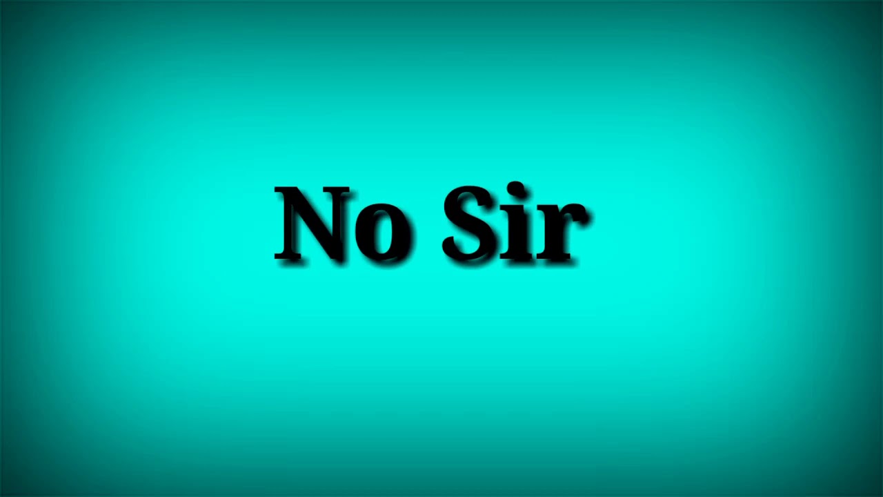 No Sir Sound Effects No Copyright Free Download | Trilingual Vlogs ...