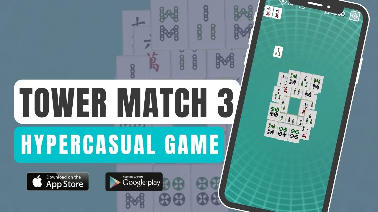 Tower Match 3 🃏🎴💳 Gameplay, Android, iOS, Mobile Games - YouTube