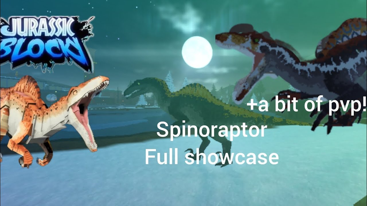 Spinoraptor! Showcase+1v1 with other Spinoraptor - YouTube