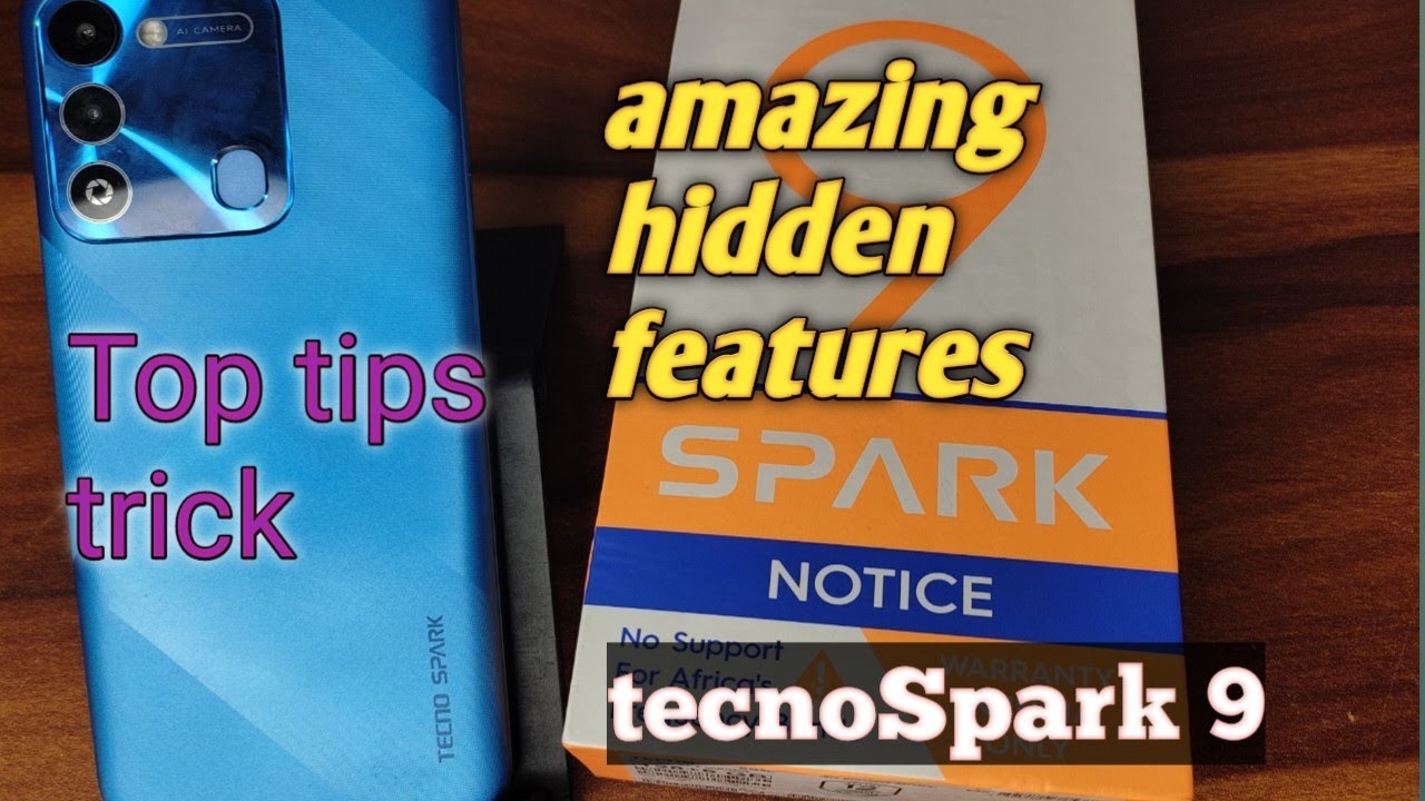 tecno Spark 9 amazing tips and tricks | top + 40 hidden feature - YouTube
