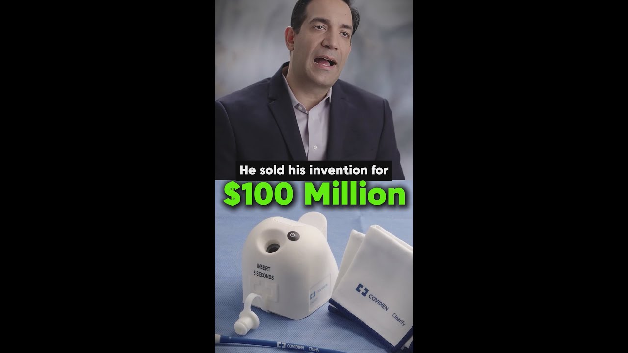 This guy made millions selling his invention! - YouTube