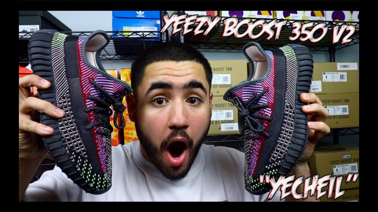Yeezy Boost 350 V2 "Yechiel" Pickup! (vlog #2) - YouTube