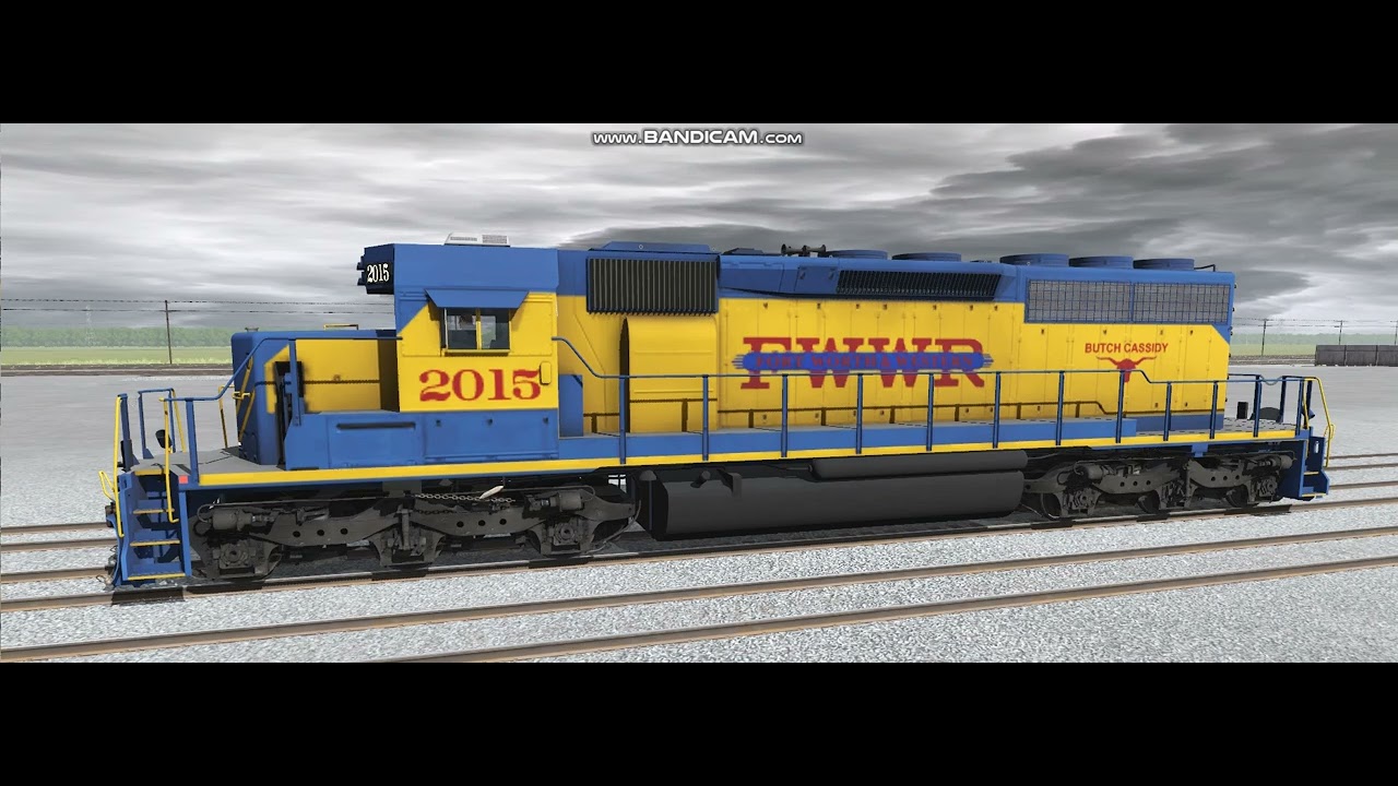 FWWR SD40-2 #2015 K3L - YouTube