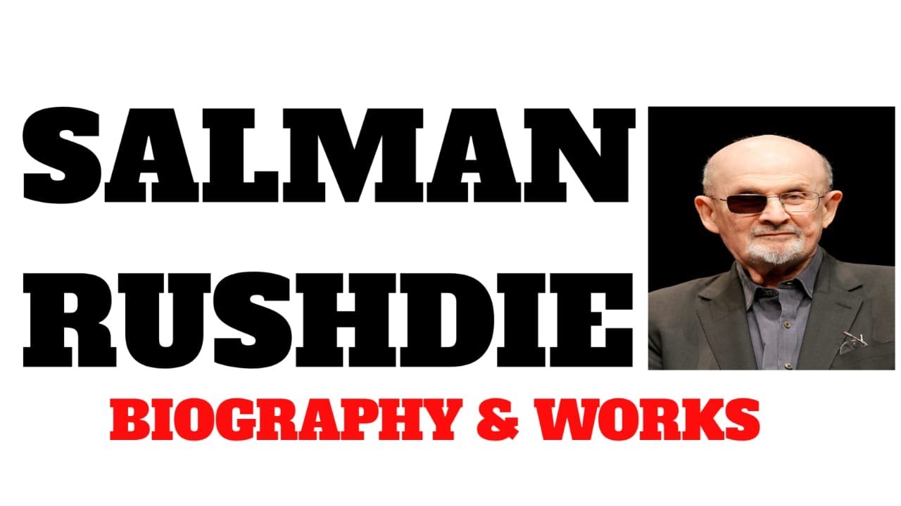 Salman Rushdie biography and works - YouTube