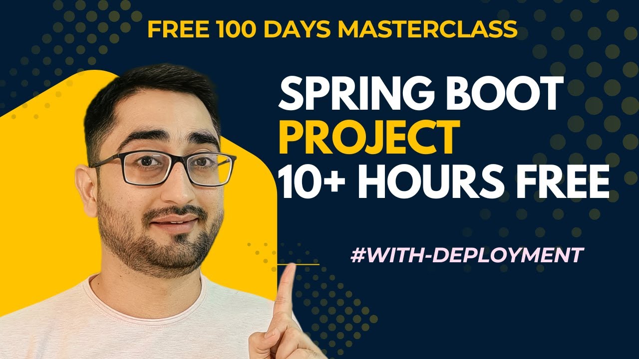 (हिन्दी) Spring Boot 4 Project Course | Build Fitness Tracker with ...