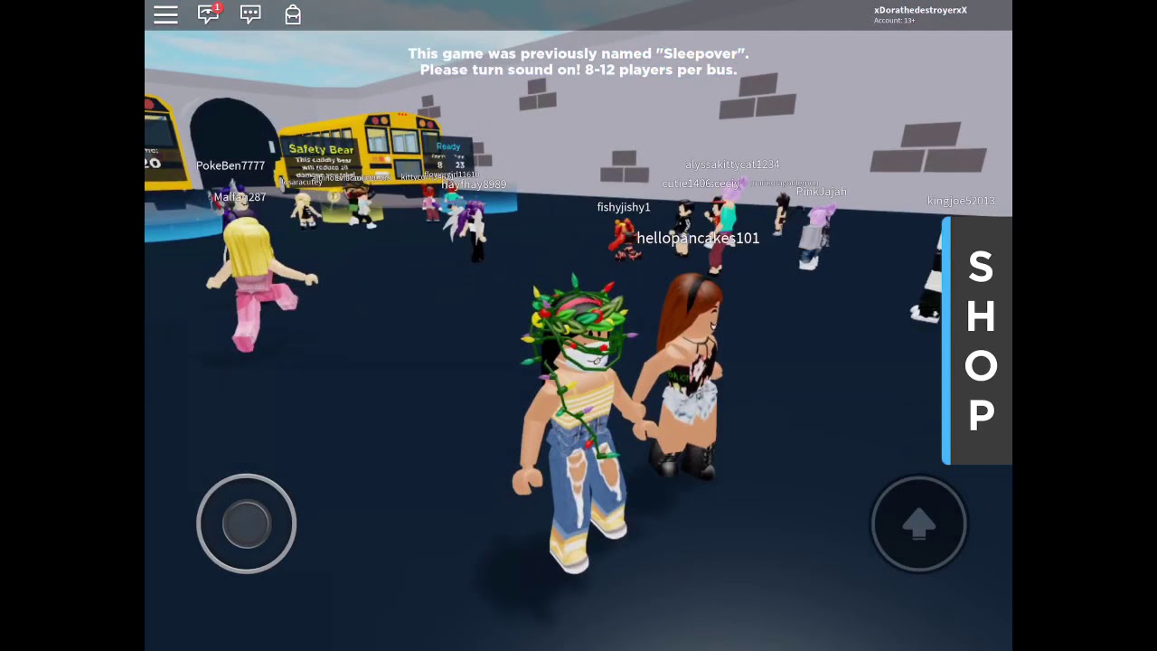 Roblox Overnight! (Scary game) With Cat mania! - YouTube