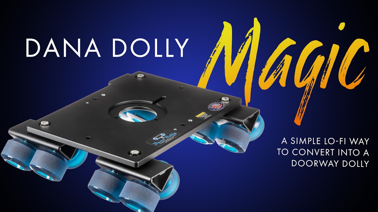 ULTIMATE SET TRICK! How to convert your DANA DOLLY into a DOORWAY DOLLY ...