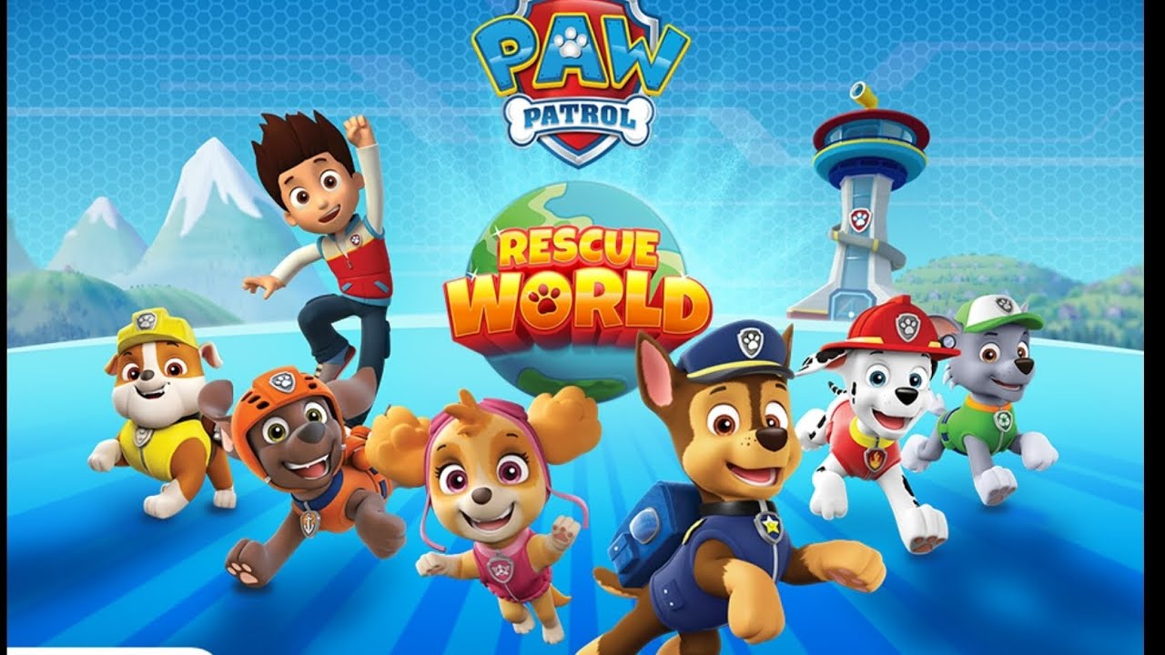 Paw Patrol Rescue World - Chase helps Ryder and rounds up some chickens ...