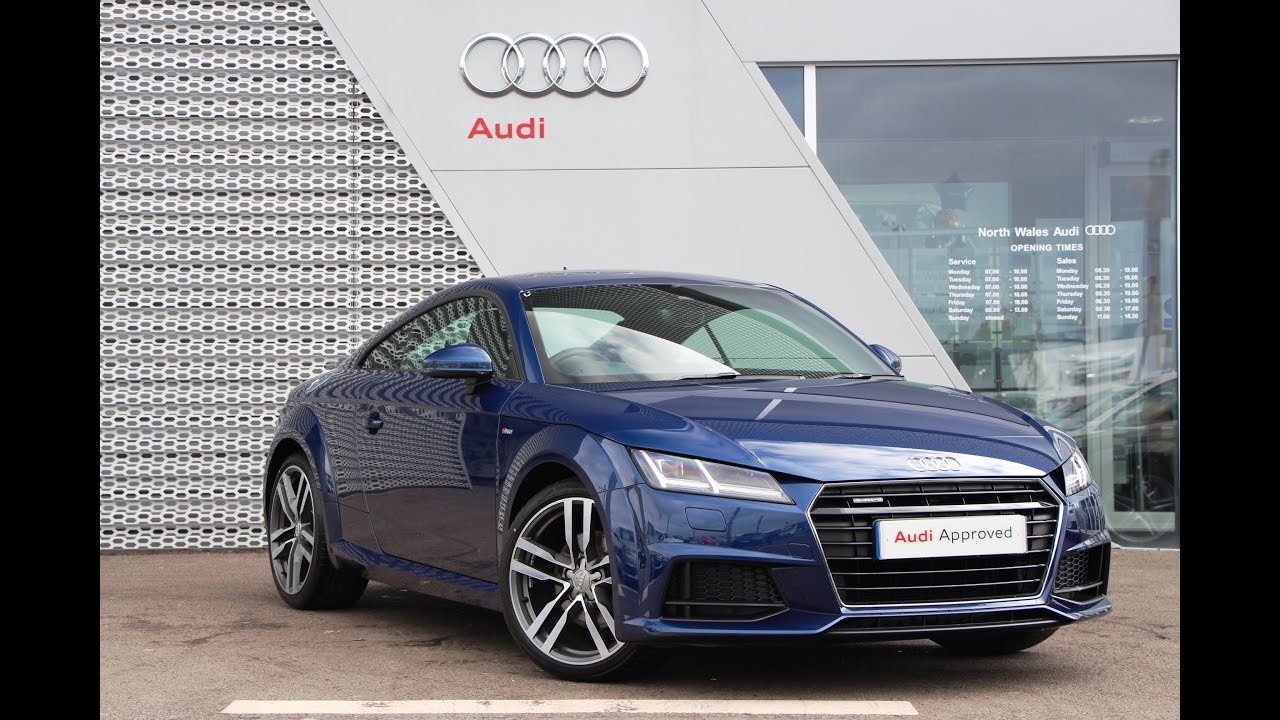 KV67YKO- AUDI TT TFSI QUATTRO S LINE BLUE 2017 - YouTube