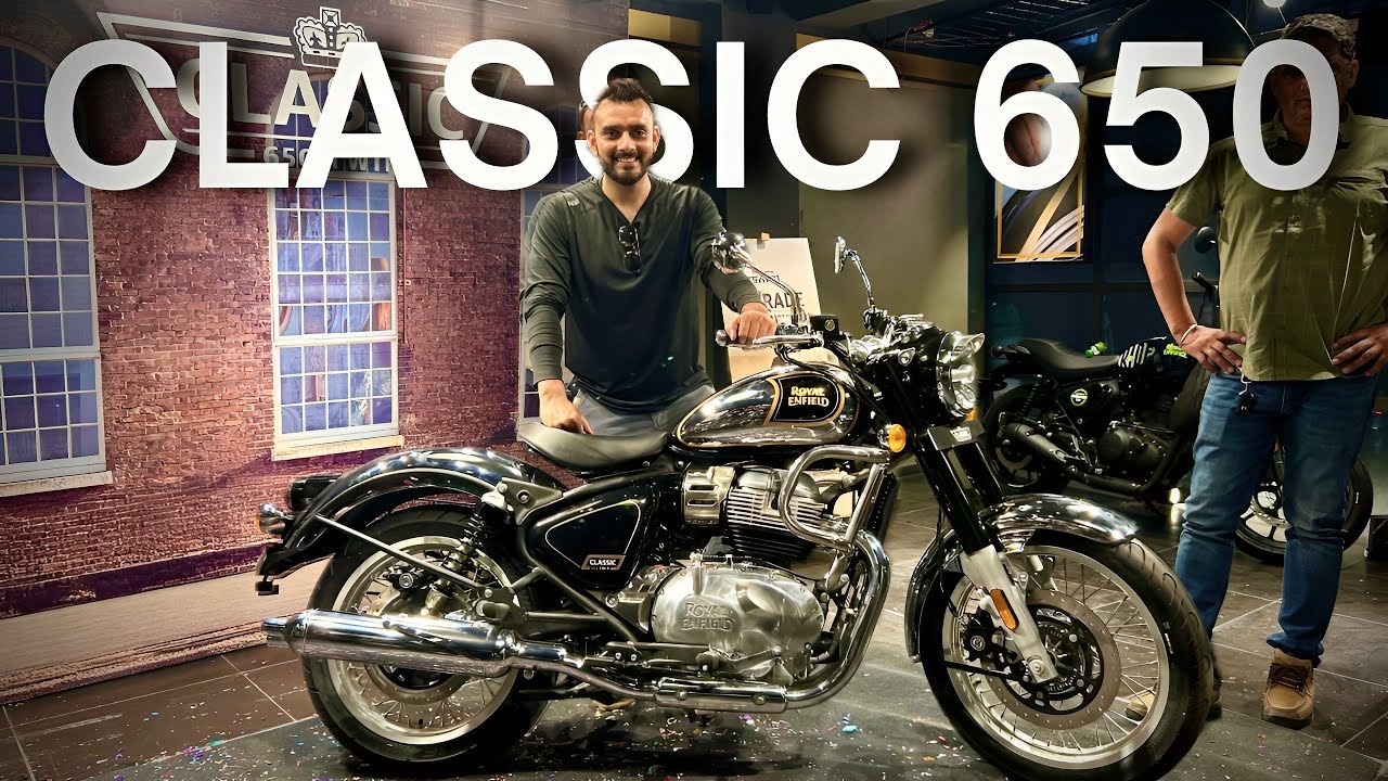 Royal Enfield Classic 650 | Cinematic Shots & B-Roll | new royal ...