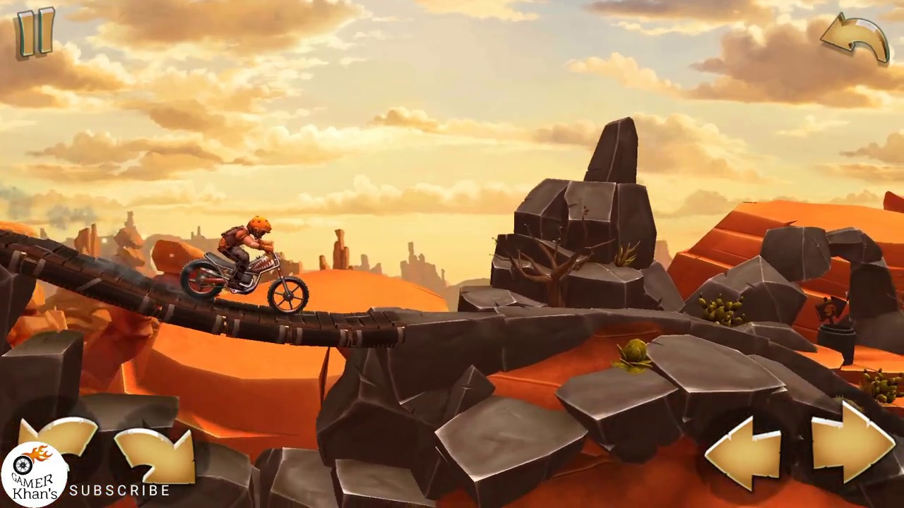 Trials Frontier | Racing Bike Stunt Gameplay | HD 1080p ( Android, iOS ...