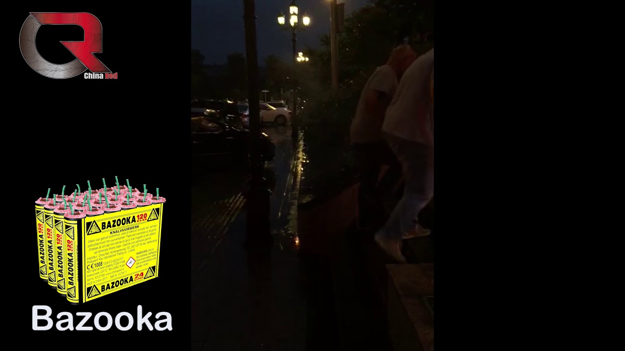 Bazooka - 2017 - China Red - Intratuin - Vuurwerk - YouTube