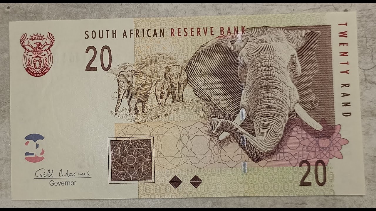 SOUTH AFRICA - 20 - RAND - 2005 - ELEPHANT - BANKNOTES - COLLECTING ...