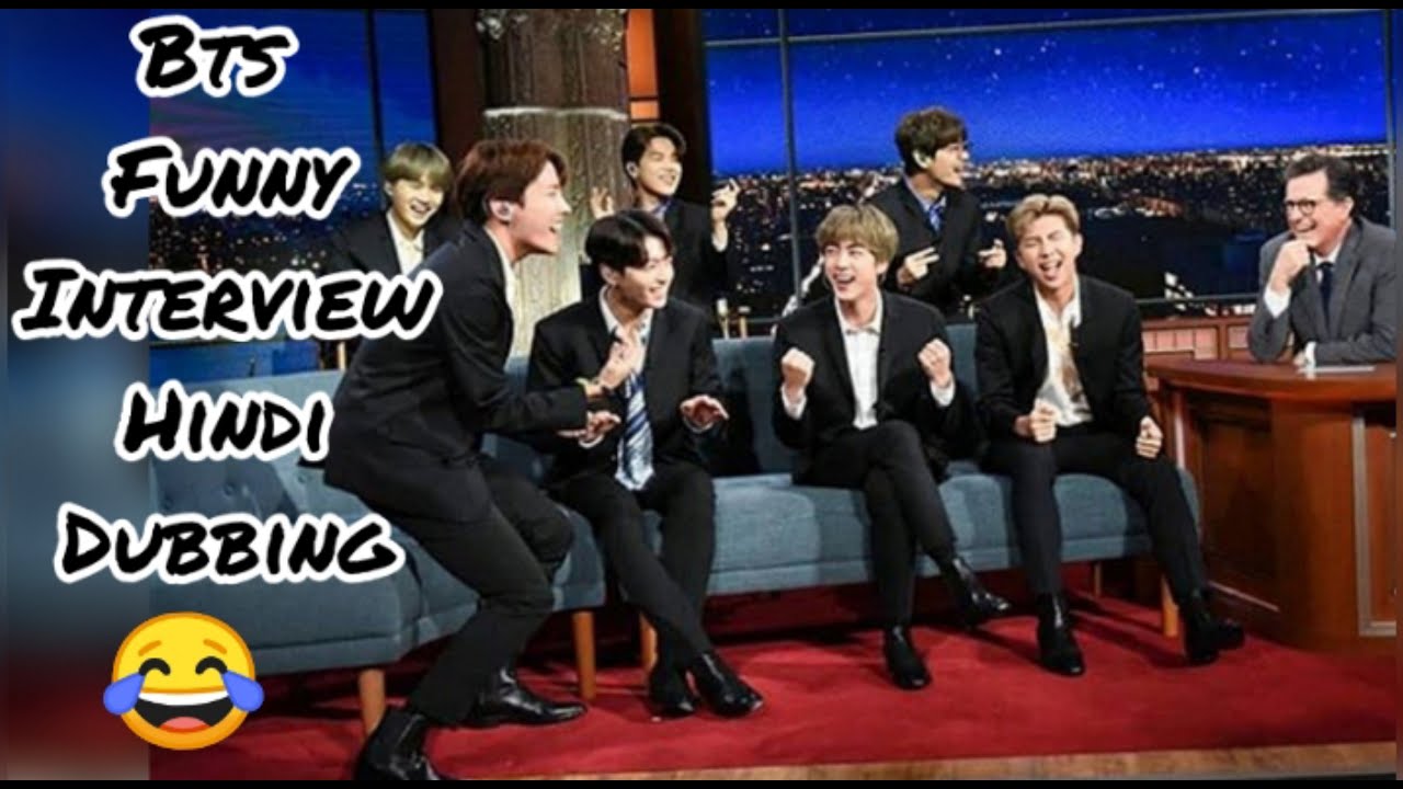 😂BTS INTERVIEW Funny Hindi Dubbing (plz like and subscribe) - YouTube