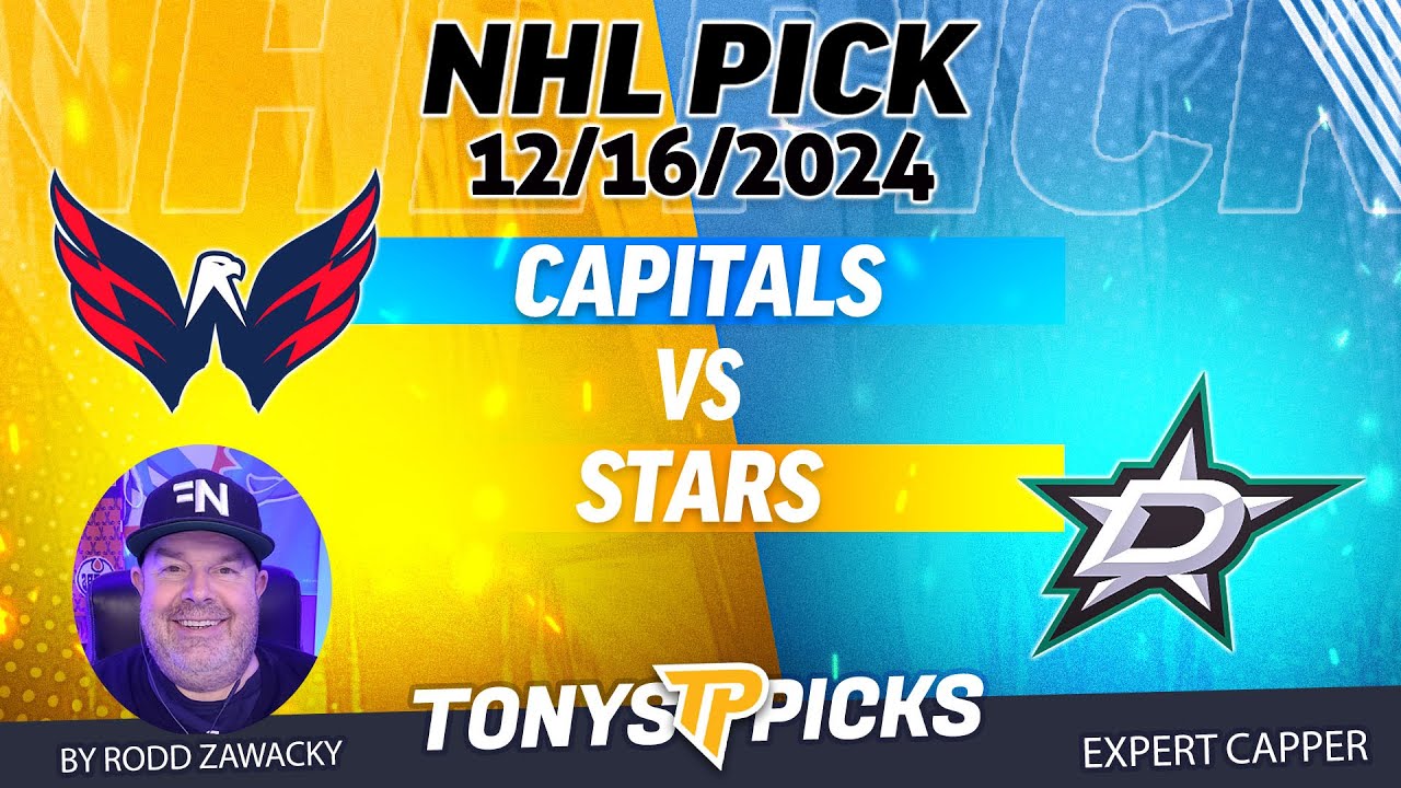 Washington Capitals vs Dallas Stars 12/16/24 NHL Pick Prediction - YouTube