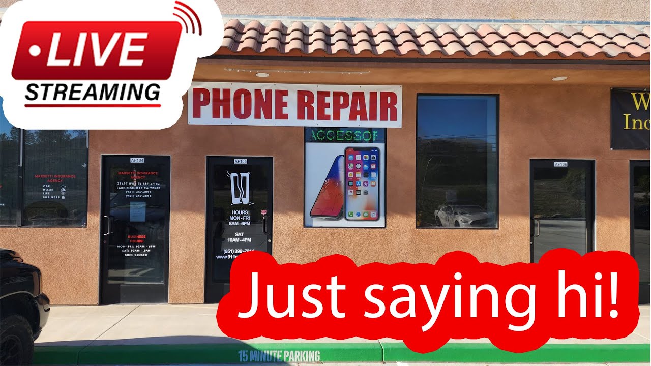 Setting up my landline phone & Samsung Tab S7+ Screen Removal - YouTube