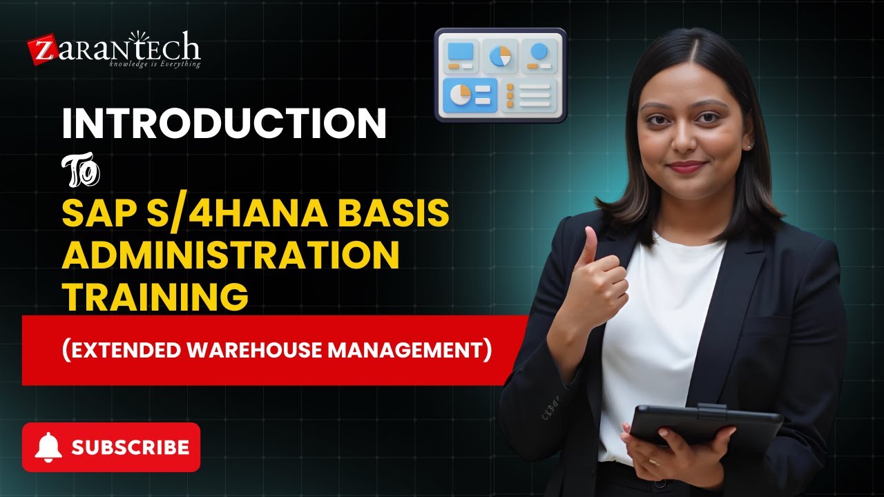 Introduction to SAP S/4HANA Basis Administration Training | ZaranTech - YouTube