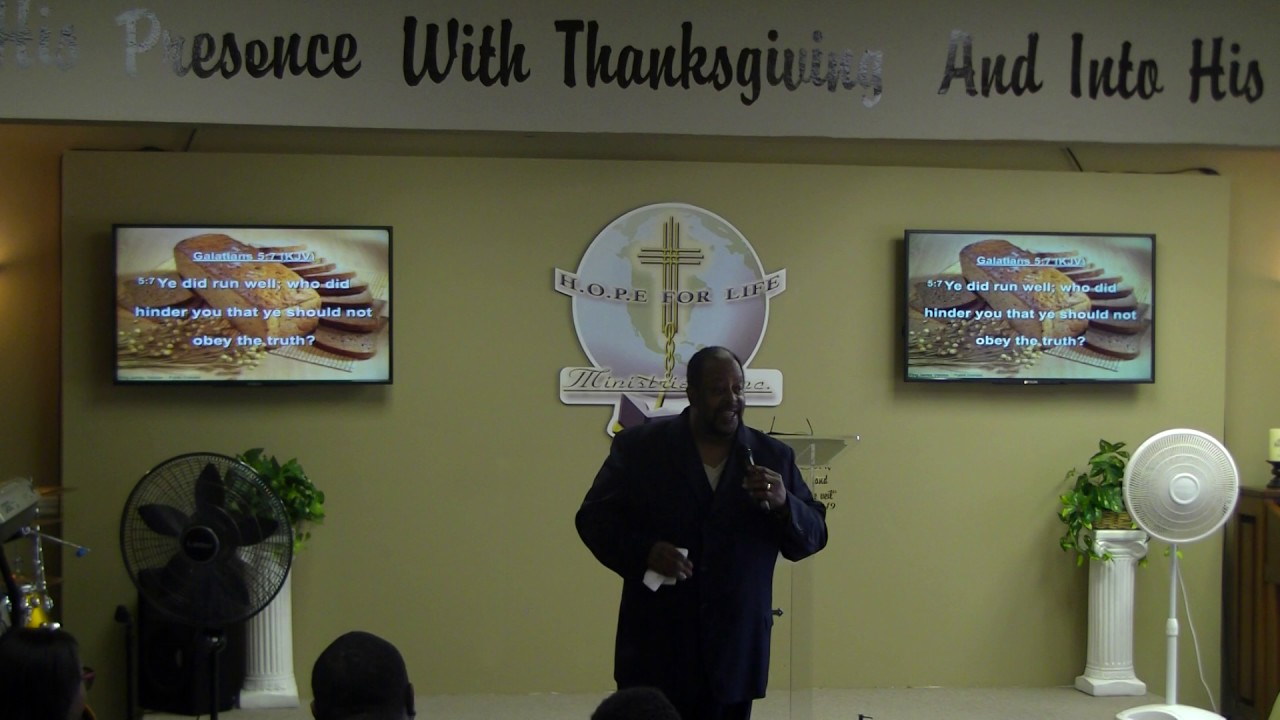 H.O.P.E. for Life Ministries Pastor Johnny Thomas part2 - YouTube