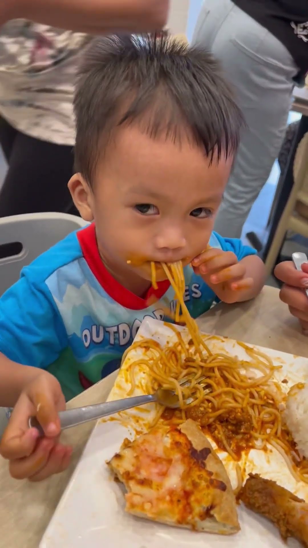 Toddler With A Big Appetite | Eating At Greenwich #food #rice # ...