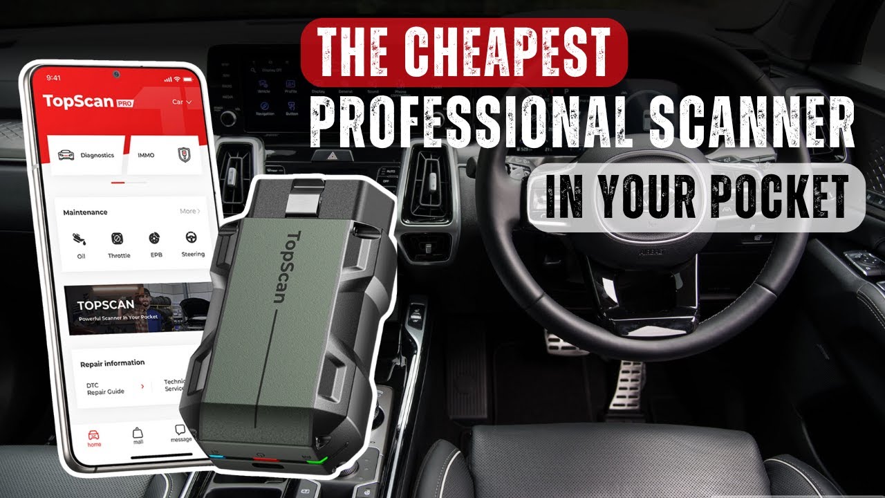 TOPDON Budget Diagnostic Tool | Powerful Scanner In Your Pocket ...
