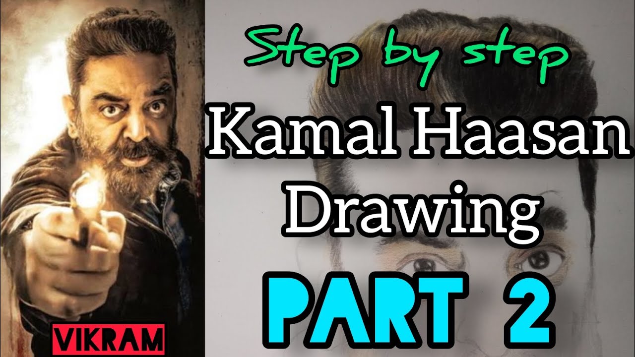 Kamal Haasan sir 🔥 (vikram) drawing|#kamalhaasan #lokeshkanagaraj # ...