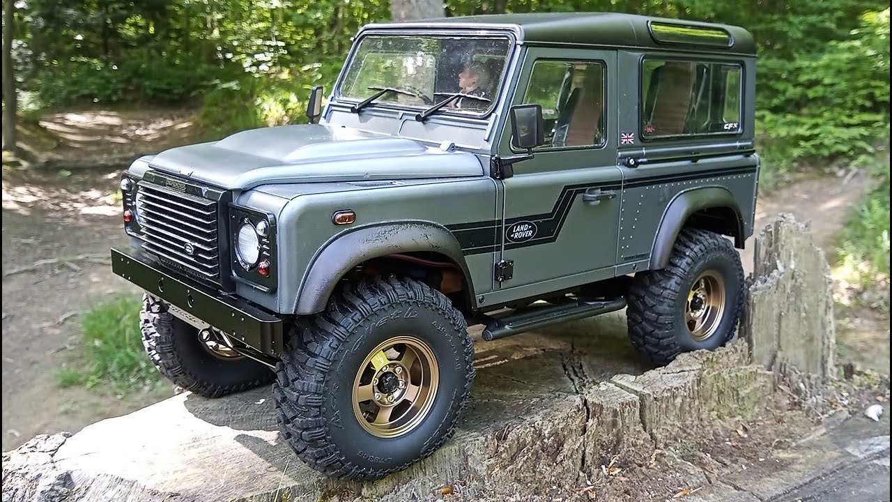 RC 1/10 Land Rover Defender 90 (RC4WD), CFX (MST) - 02, Forest-Trip ...