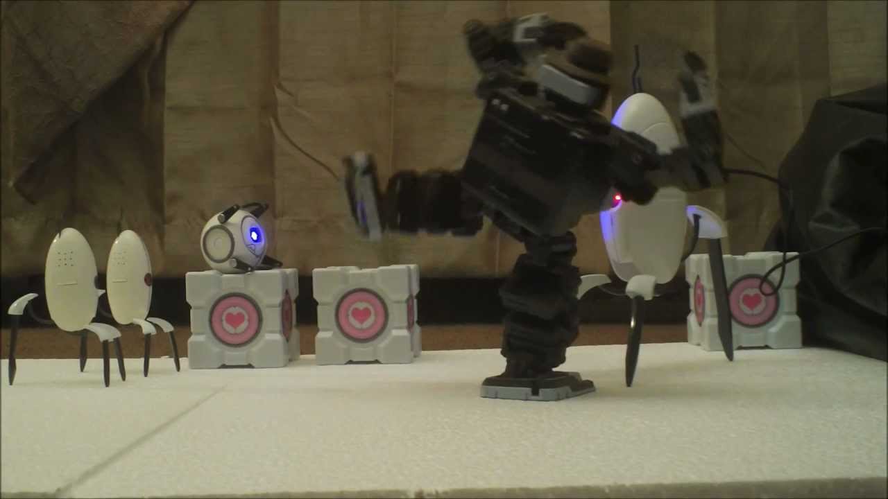 Working USB Turret Portal 2 from Think Geek - YouTube