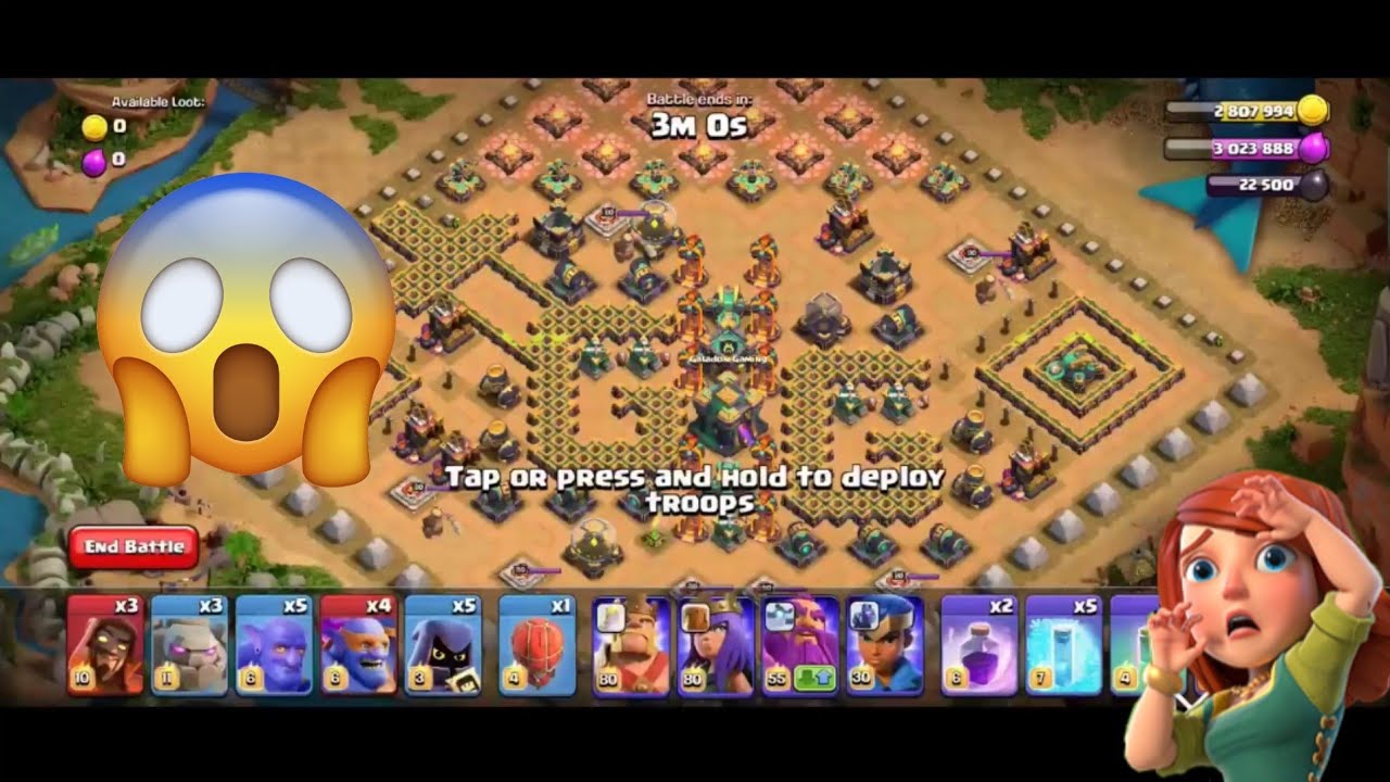 I crushed Galadon's Golem Gauntlet base in just 2 minutes 😱😱 || Clash ...