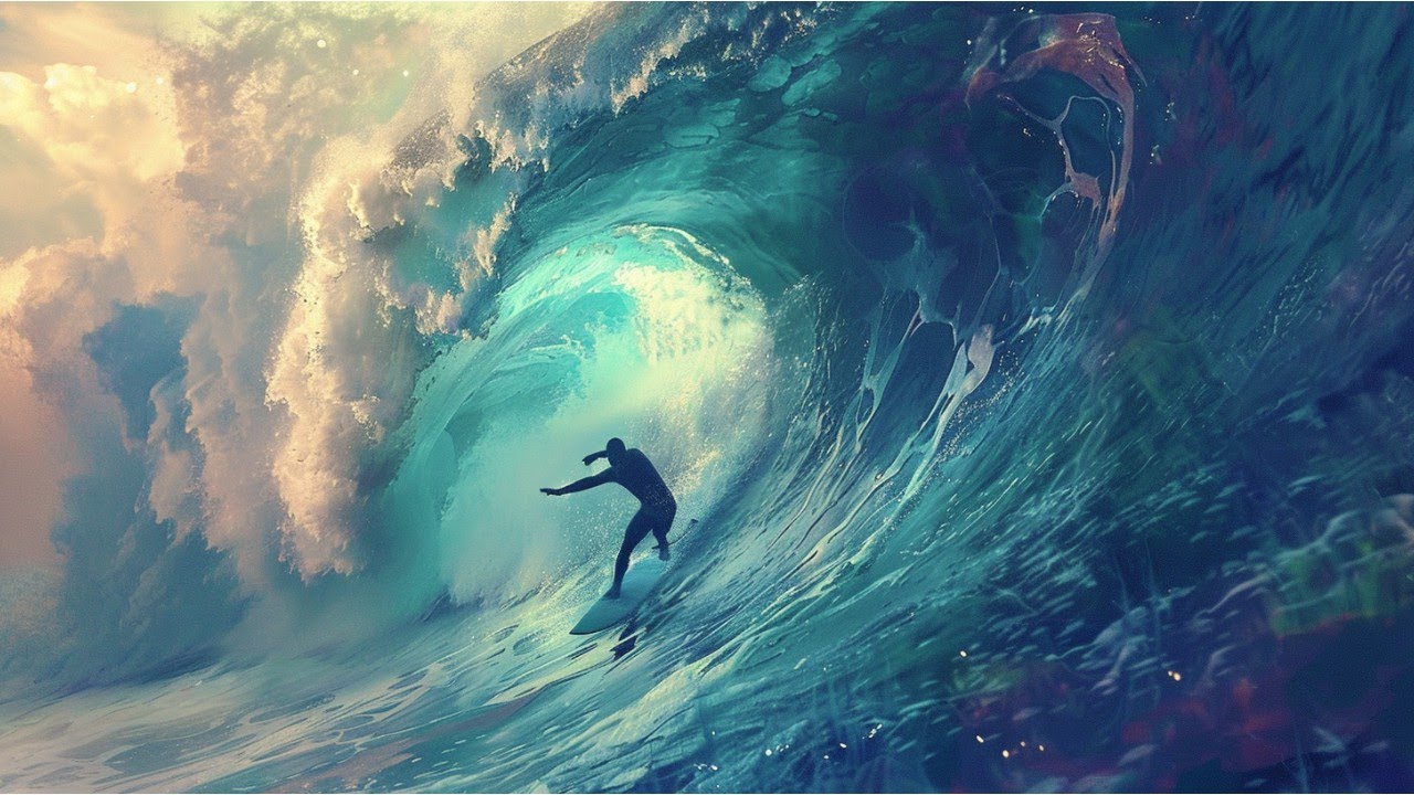 Top 5 Scariest Beach Waves - YouTube