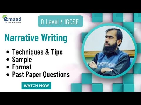 Narrative Writing-Part 7 | Sample Passages | O Level / IGCSE English ...