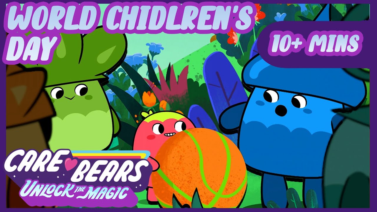 @carebears - Whiffles Adventures! 🧒 | World Children's Day | 10+ MINS ...