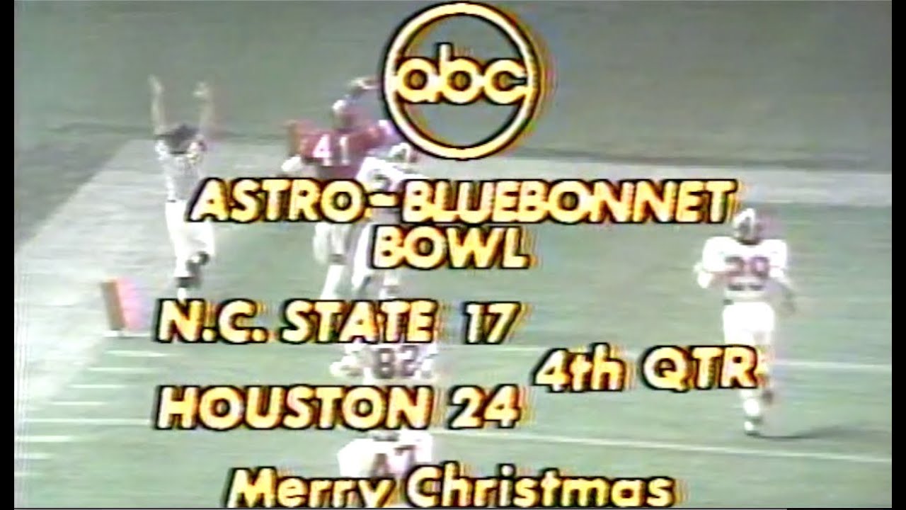 1974 Astro-Bluebonnet Bowl 4th Quarter - YouTube