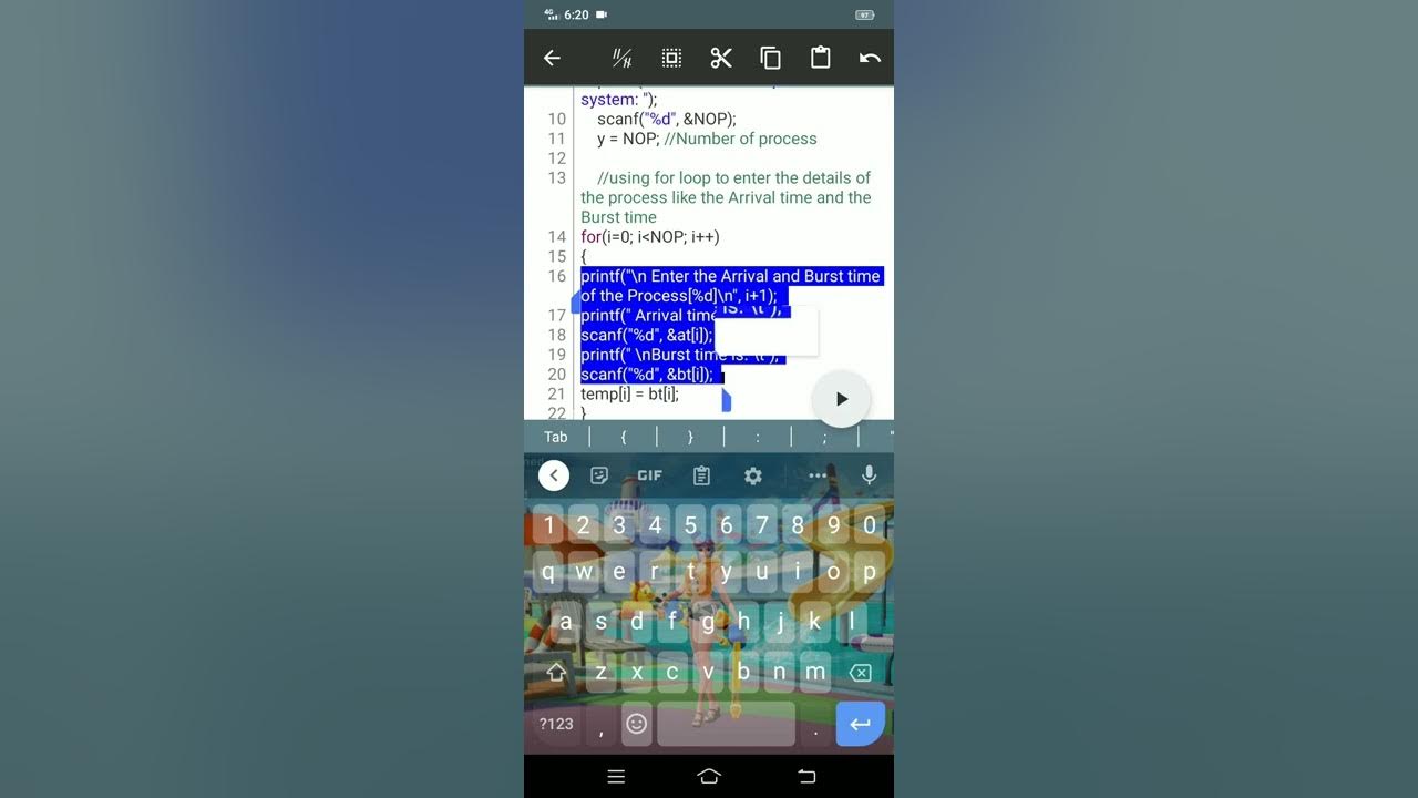 ROUND ROBIN SCHEDULING ALGORITHM IN C PROGRAMMING - YouTube