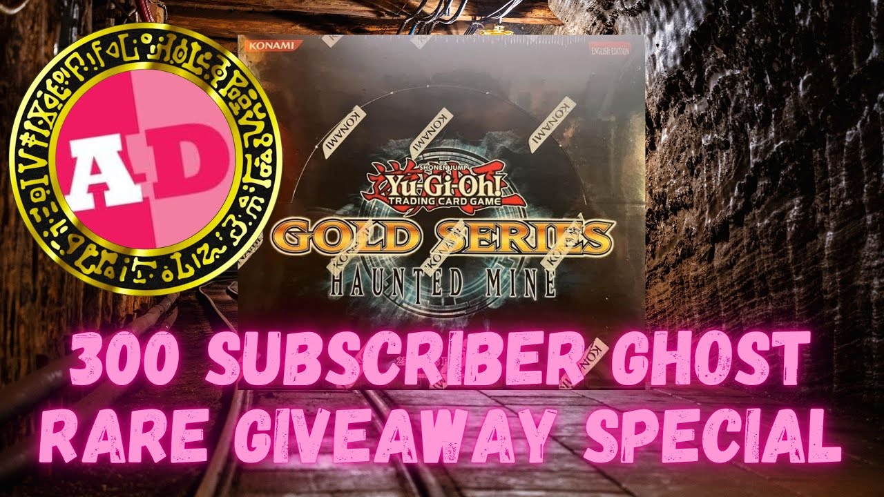 Gold Series Haunted Mine Display Opening- 300 Subscriber Ghost Rare ...