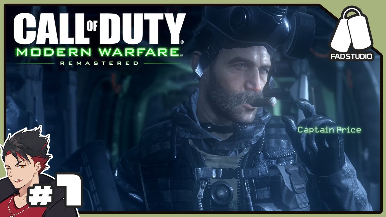 #1【FPS】戯言遣い の「CoD4:MWR(リマスター)」【コールオブデューティー】 - YouTube