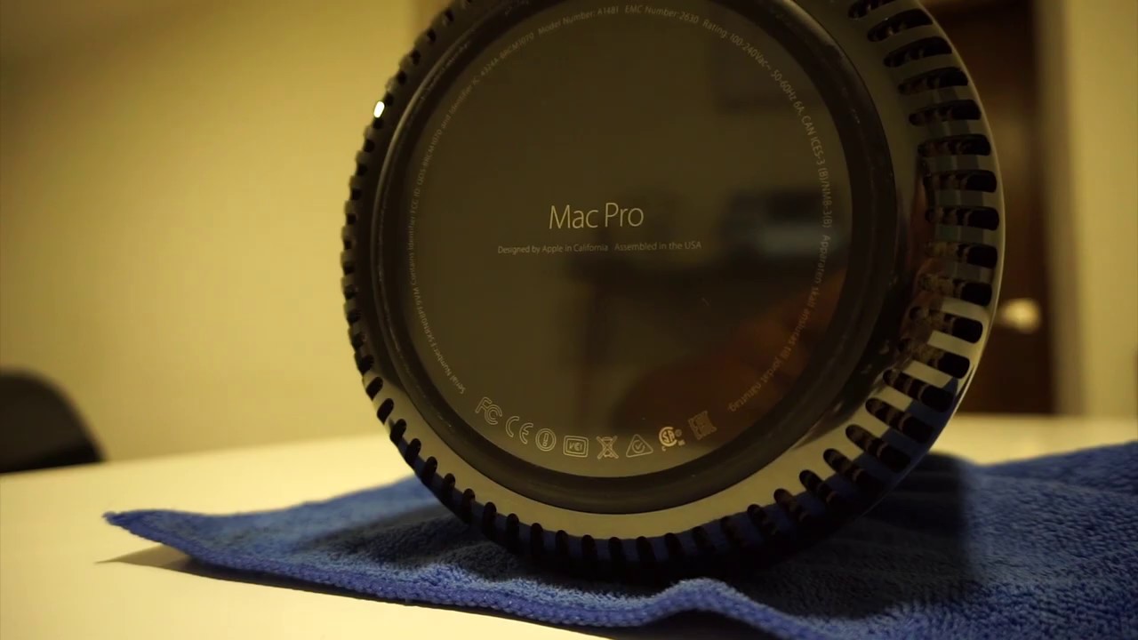 Analisis Review Mac pro 2013 Trash can - YouTube