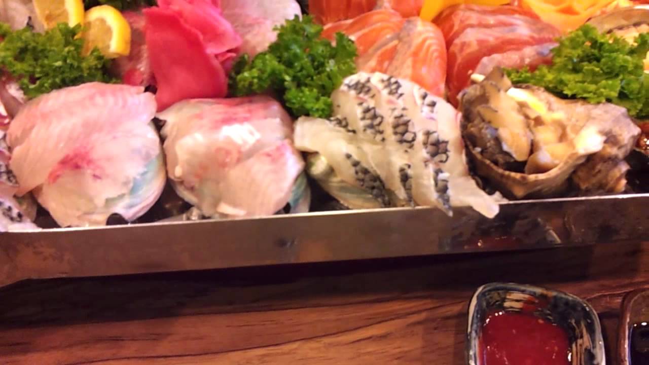 Korean Raw Fish Restaurant Suwon, South Korea - YouTube