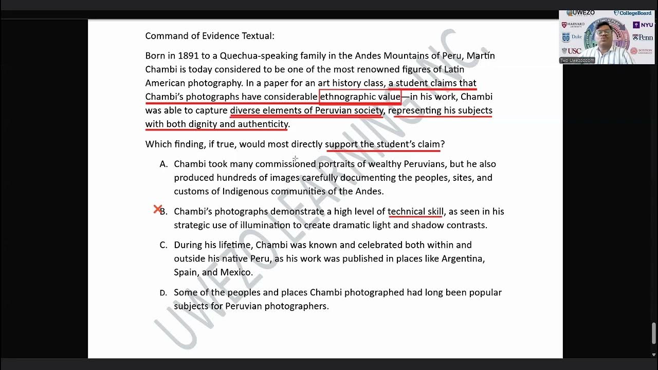 Command of Evidence Textual - YouTube