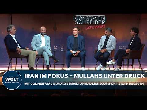 Iran am Abgrund? Kontroverse Diskussion bei der Late Night Talk-Show mit Constantin Schreiber