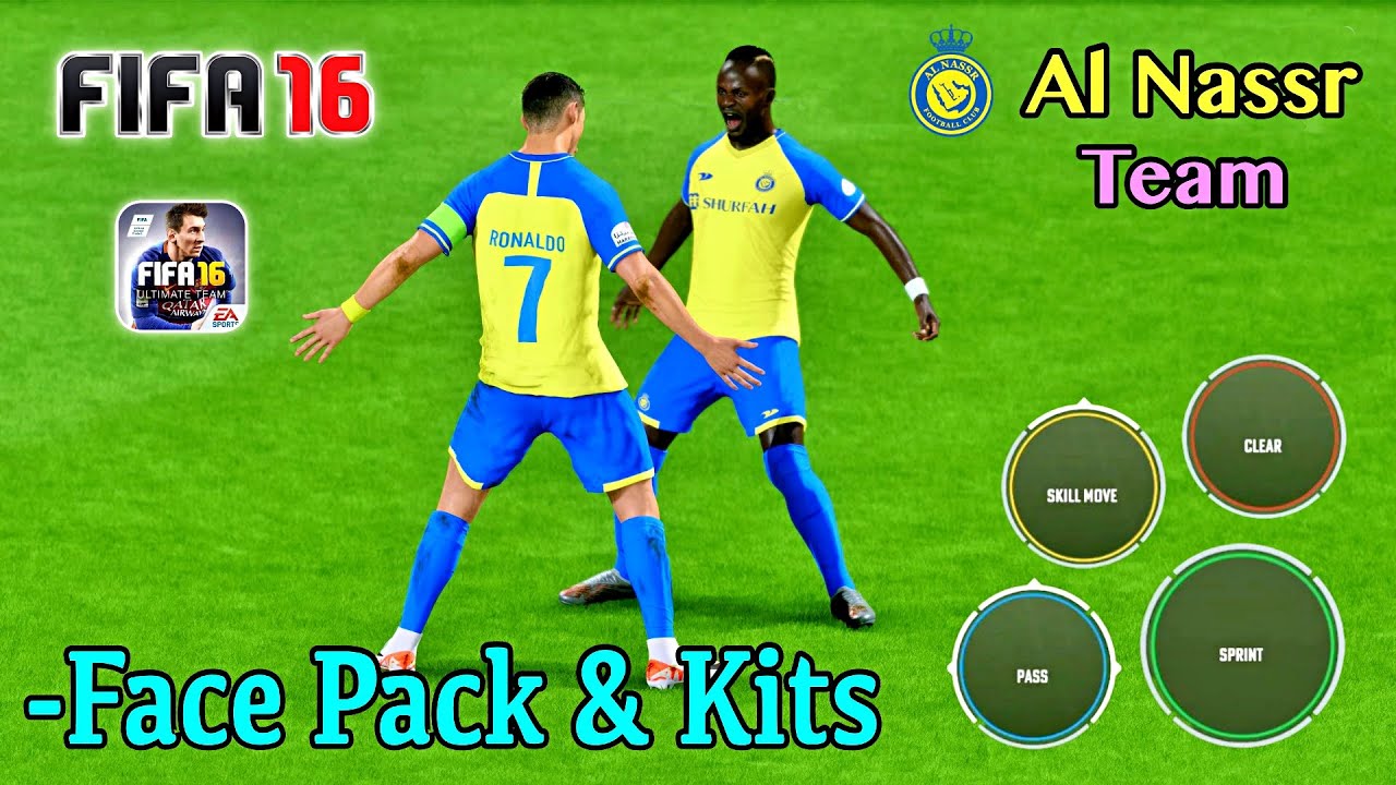FC 24 MOBILE UPDATE FIFA 16 MOBILE - FACE PACK & KITS SEASON 23/24 AL ...