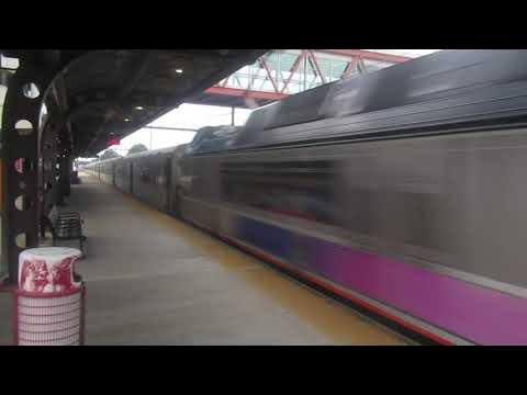NJ Transit Deadhead Train at Hamilton - YouTube