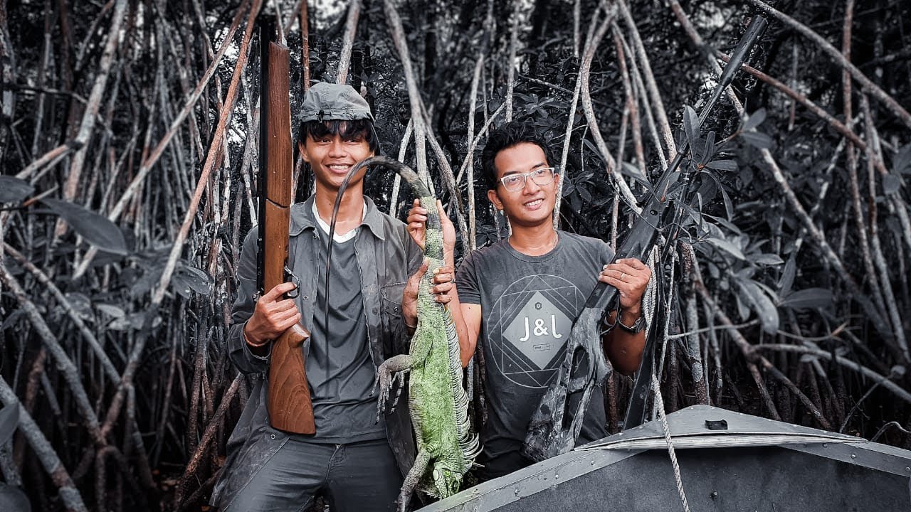 Iguana Hunting in Suriname - YouTube