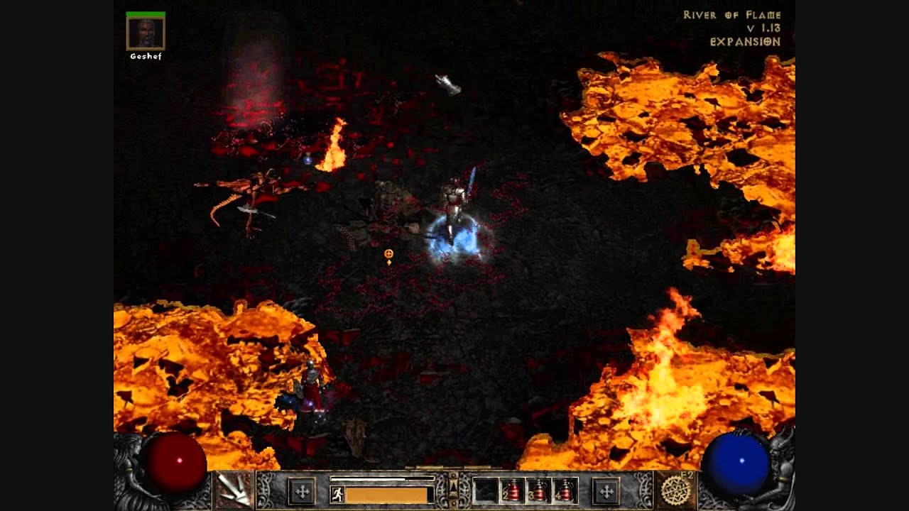 Let's Play - Diablo 2 - LOD - Episode 69 - Izual and the River of ...