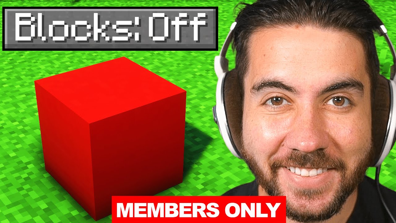 Making A Base Without Using Any Blocks // EXTENDED CUT - YouTube