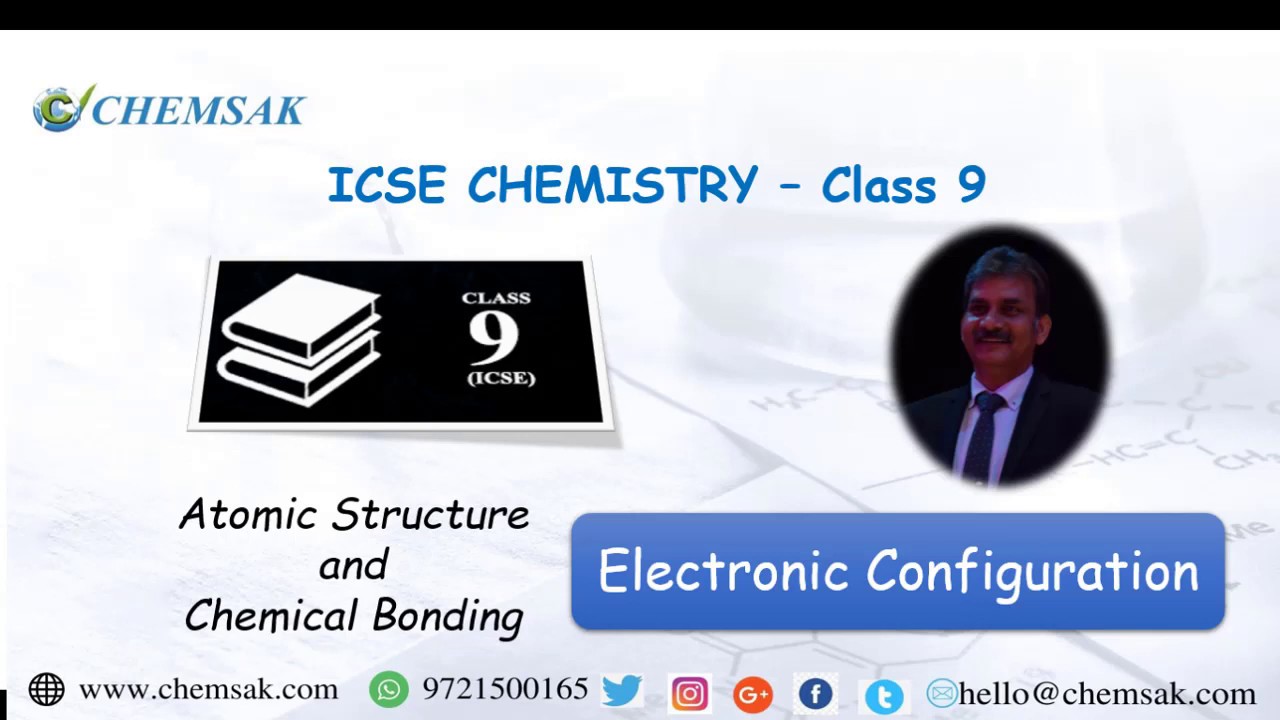 ICSE | CHEMISTRY | Class 9| ATOMIC STRUCTURE |How to write Electronic ...